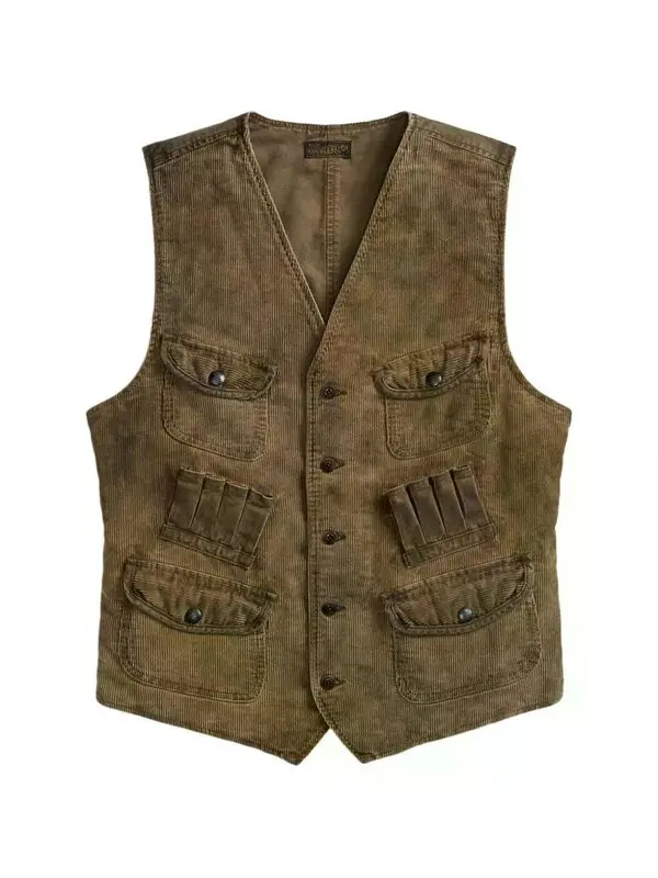 Ralph Lauren Corduroy Cotton Vest - Brown