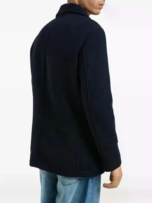 CAMPLIN Double-breasted Peacoat