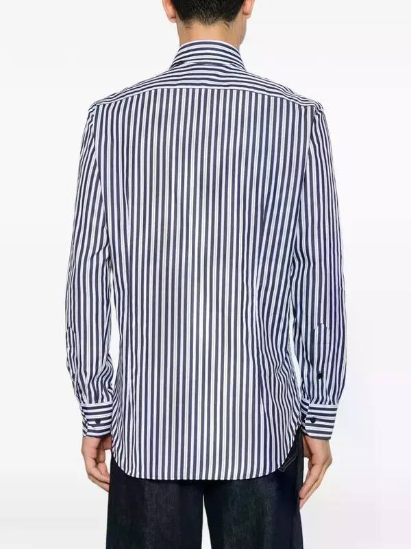 Etro Striped Button-down Shirt - Blue