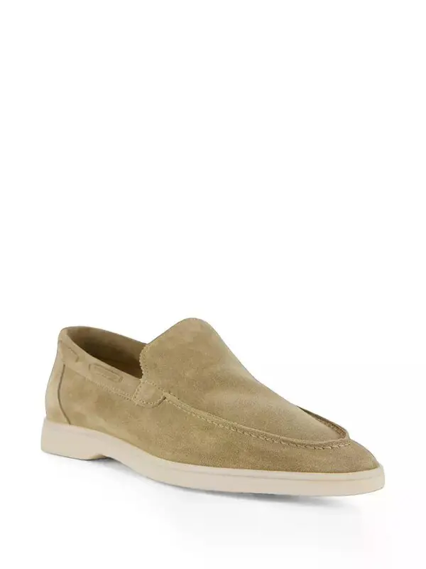 AURELIEN Yacht Suede Loafers - Neutrals