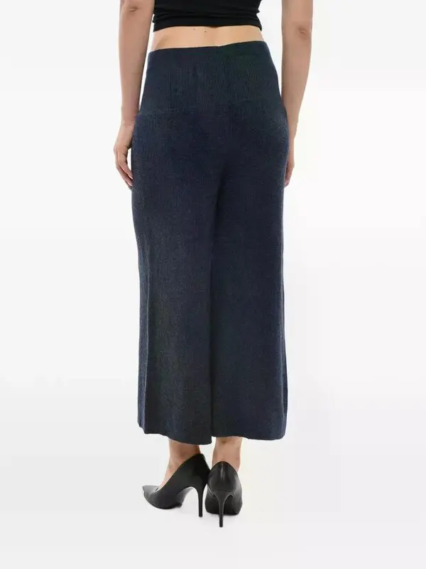 Stella McCartney High-waisted Ribbed-knit Trousers