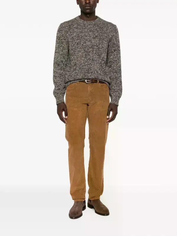 Tagliatore Salen Marl-knit Sweater