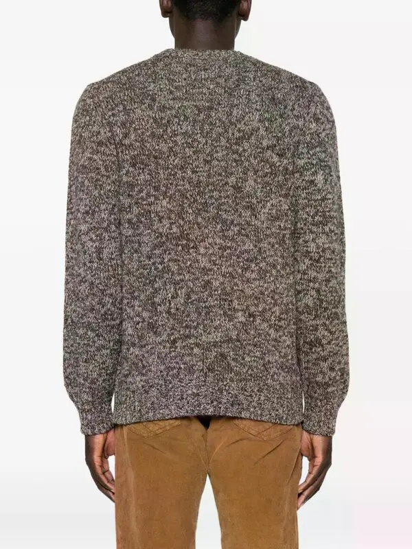 Tagliatore Salen Marl-knit Sweater