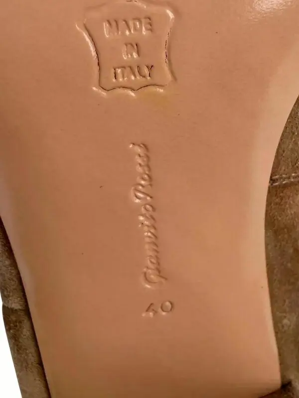 GIANVITO ROSSI Almond-toe Knee-high Boots