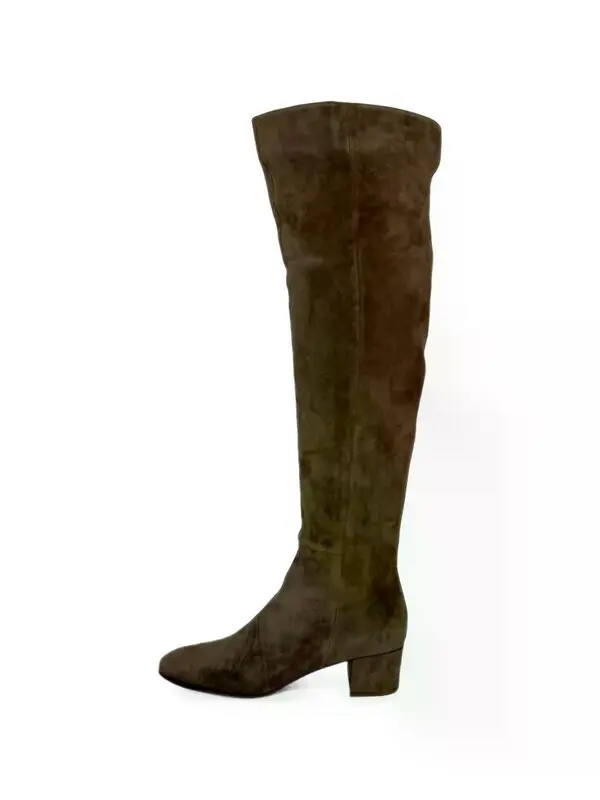 GIANVITO ROSSI Almond-toe Knee-high Boots