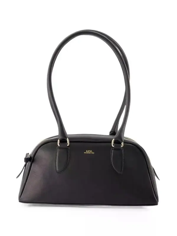 A.p.c. Paloma Logo-print Shoulder Bag - Black