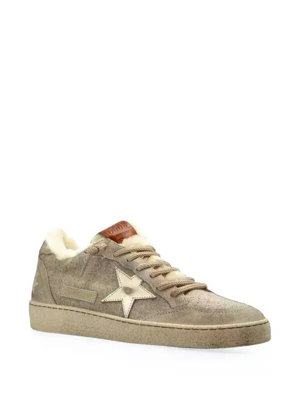 GOLDEN GOOSE Ball Star Shearling-lined Sneakers