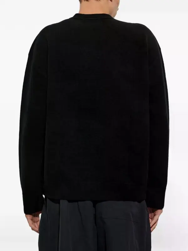 Studio Nicholson Moray Crew-neck Sweater - Black