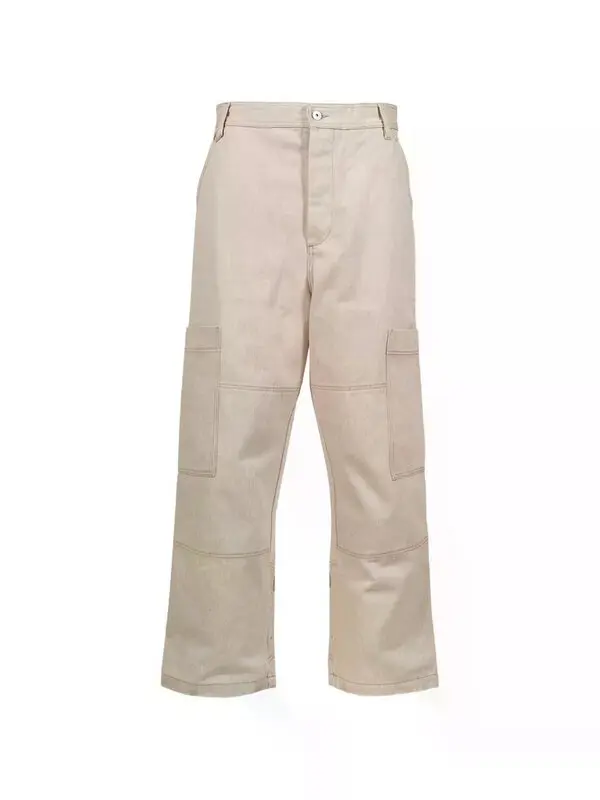 Jacquemus Carré De-nîmes Denim Cargo Pants