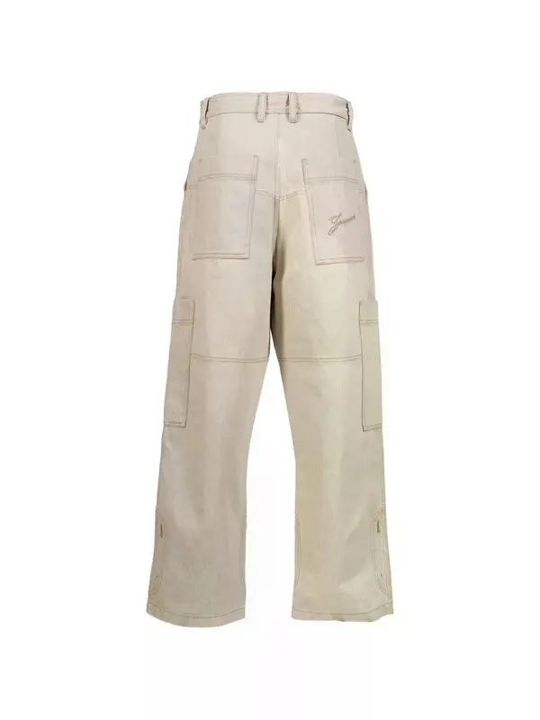 Jacquemus Carré De-nîmes Denim Cargo Pants