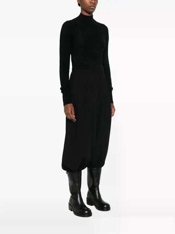 Sportmax Mock-neck Brushed Sweater