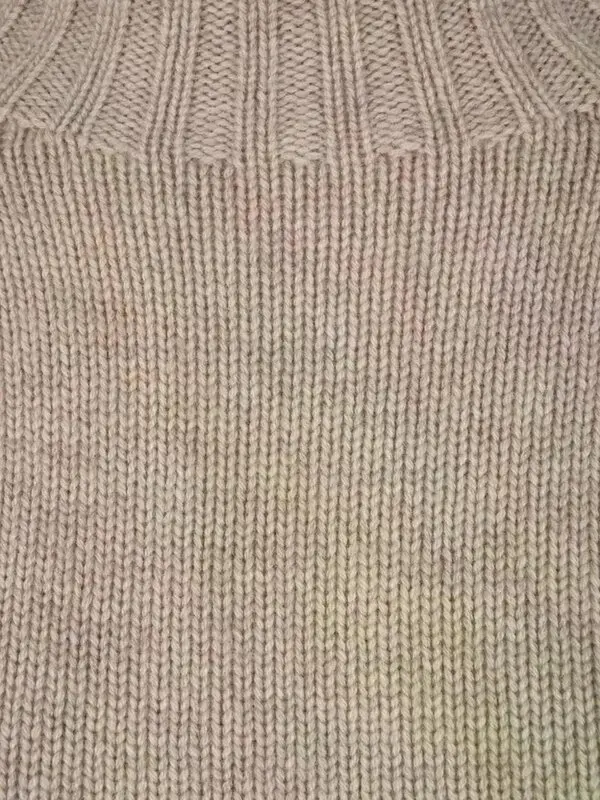 Max Mara Ribbed-knit Roll-neck Sweater