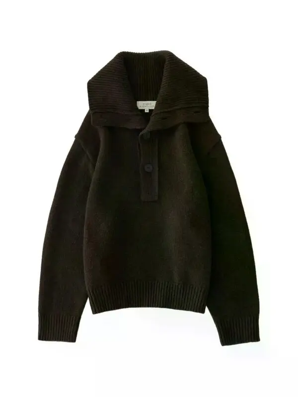 Studio Nicholson Orena Button-up Sweater
