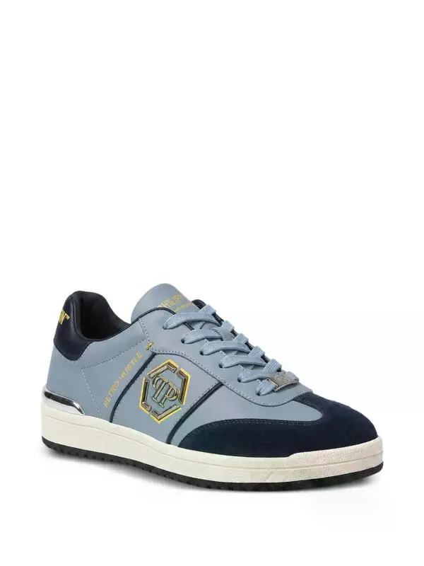 Philipp Plein Retro Hustle Sneakers - Blue