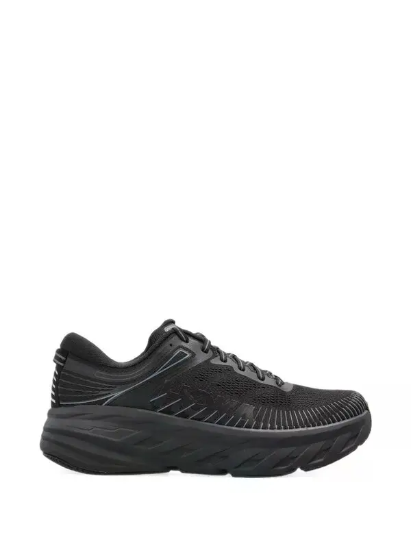 HOKA® Bondi Lace-up Sneakers - Black