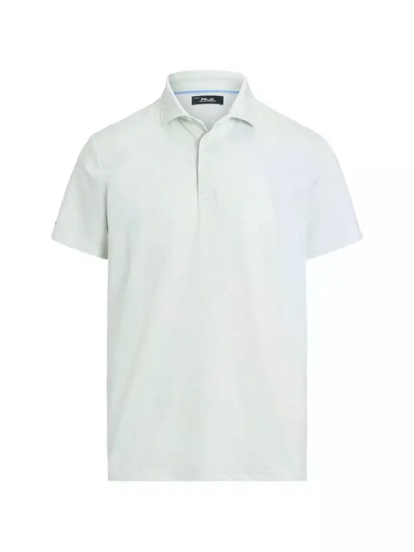 Rlx Ralph Lauren Geometric-print Polo Shirt