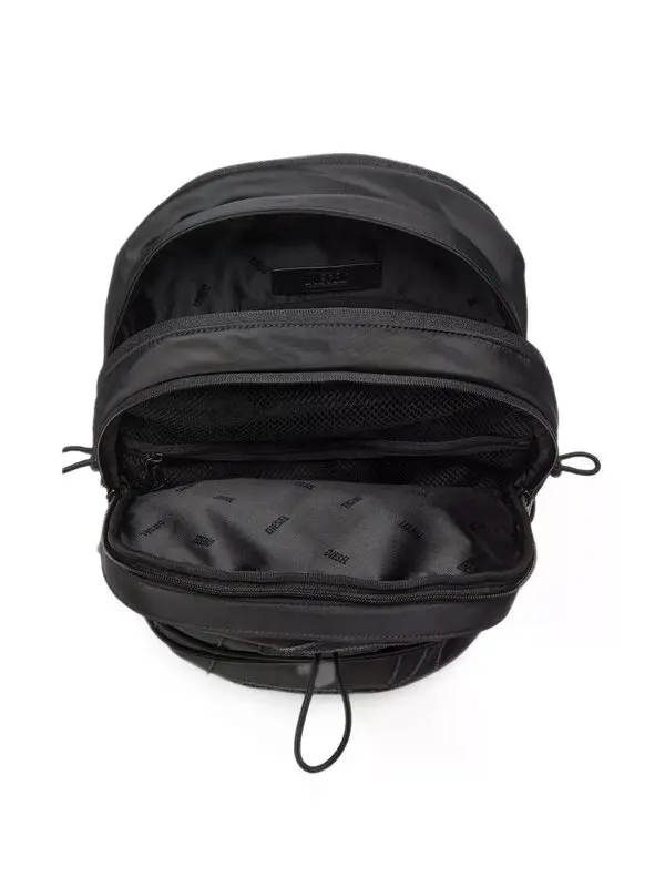 DIESEL® Tech-d Bungee-cord Logo-print Backpack