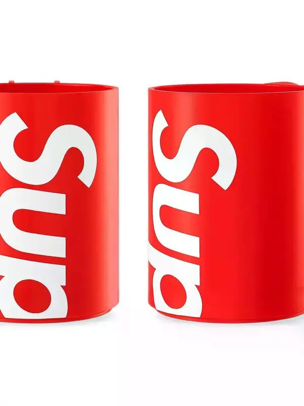 Supreme Heller Logo-print Mugs