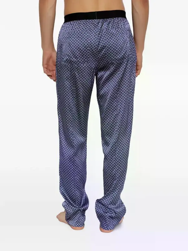 TOM FORD Geometric-print Silk-blend Pajamas