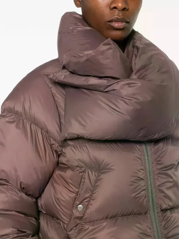 Rick Owens Funnel-neck Puffer Jacket