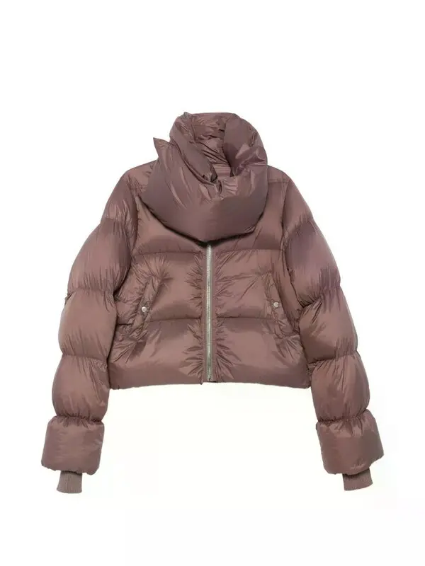 Rick Owens Funnel-neck Puffer Jacket - Purple