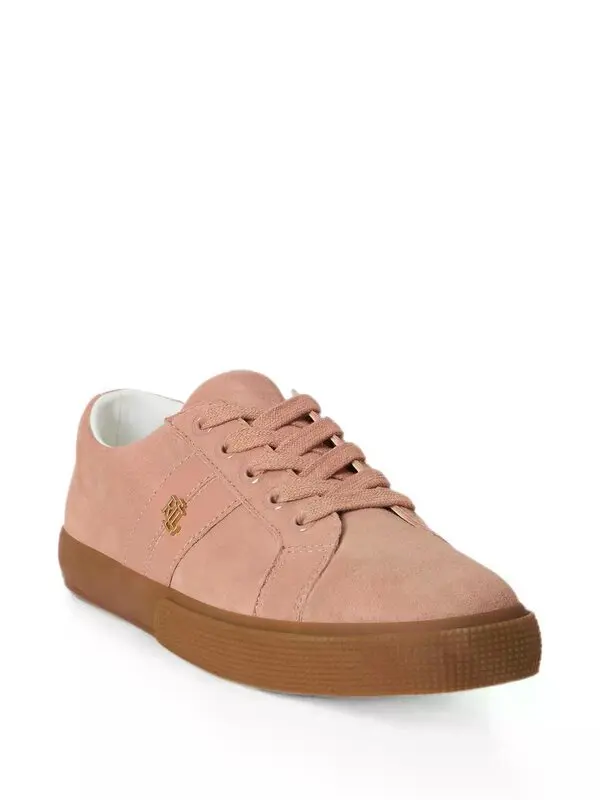 Ralph Lauren Janson Ii Logo-plaque Lace-up Sneakers