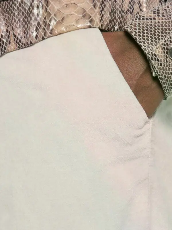 WHITE SAND Corduroy Wide-leg Trousers