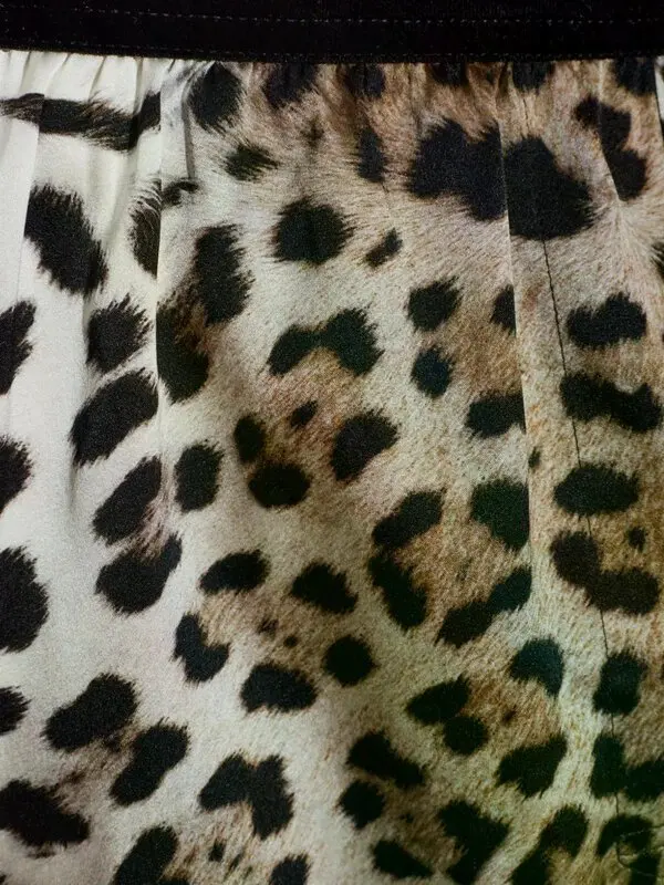 TOM FORD Leopard-print Boxers - Black