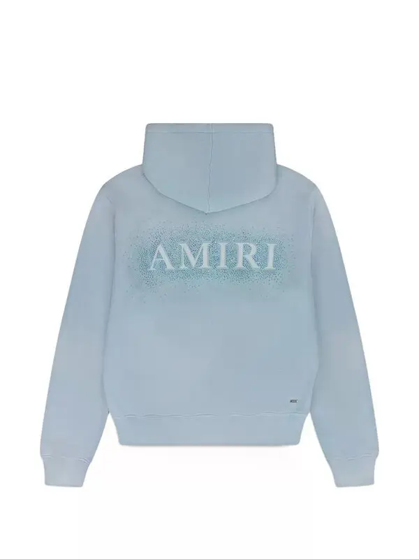 Amiri Crystal Burst Patch-pocket Hoodie