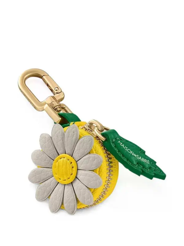 MAISON DE SABRE Sabrémoji™ Bloom Leather Charm - Yellow