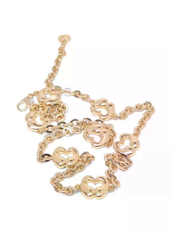 Maje Chain Belt With Logo Details