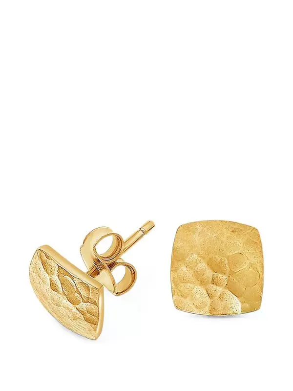 DOWER & HALL Small Nomad Square Stud Earrings