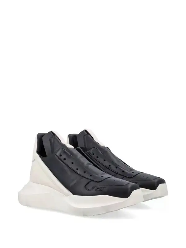 Rick Owens Panelled Chunky-sole Sneakers