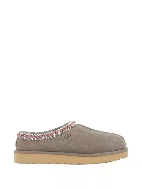 UGG Tasman Ii Braid Suede Slippers - Grey