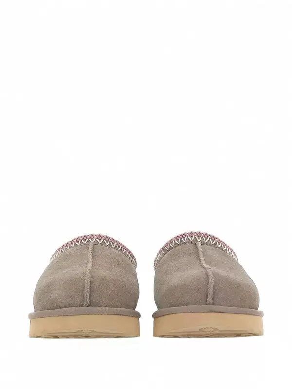 UGG Tasman Ii Braid Suede Slippers - Grey