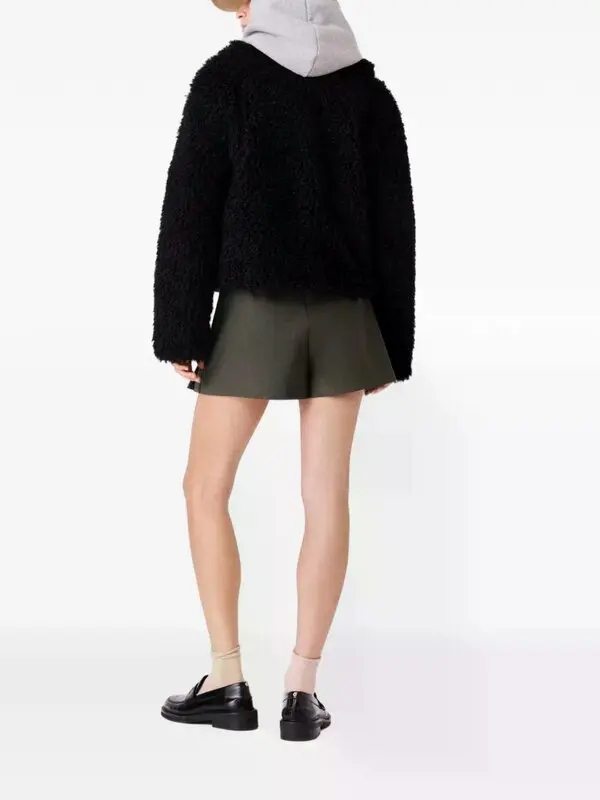 Maje Curly Faux Fur Jacket