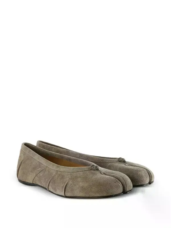 MAISON MARGIELA Tabi-toe Pleated Ballet Flats