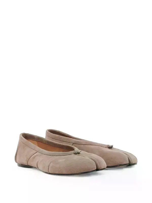 MAISON MARGIELA Pleated Tabi Ballet Flats