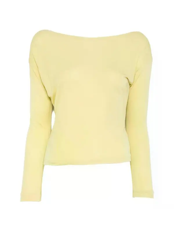 Emilio Pucci Long-sleeve Silk Top