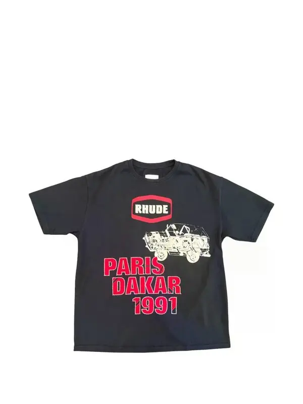 Rhude Graphic-print T-shirt - Black