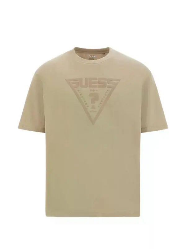 Guess Embossed-logo T-shirt