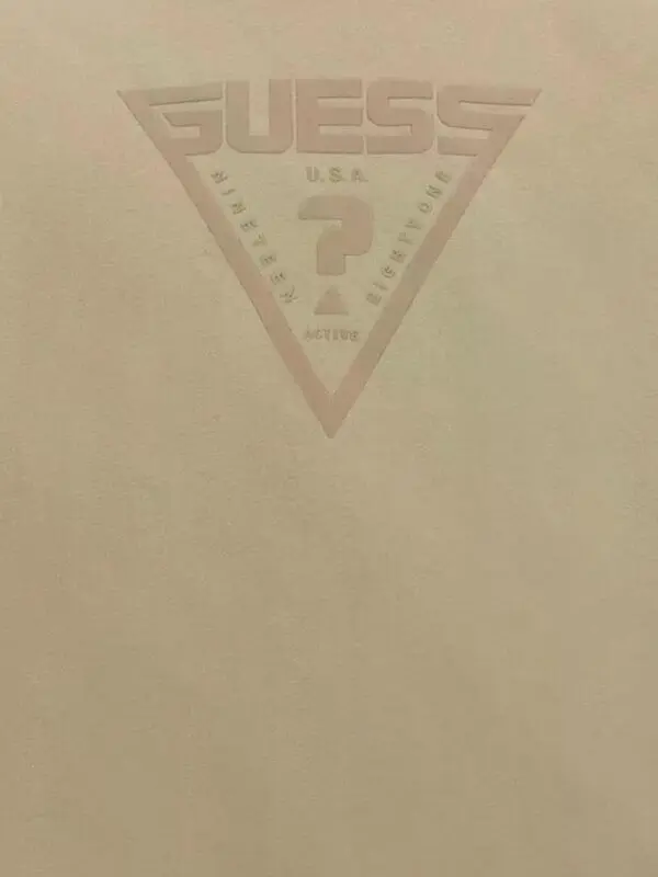 Guess Embossed-logo T-shirt