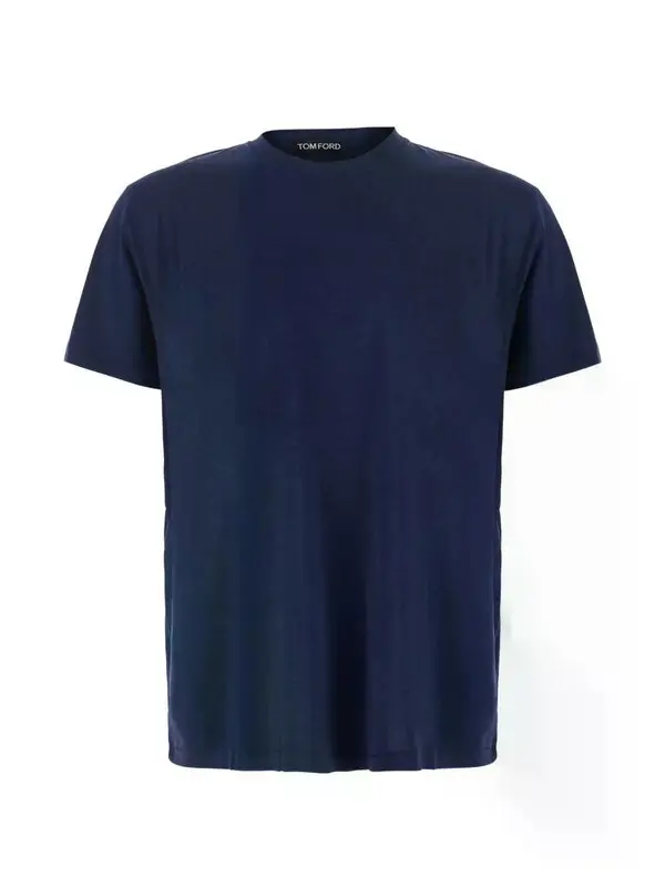 TOM FORD Logo-embroidered T-shirt