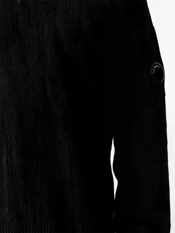 C.P. COMPANY Lens-detail Rib-knit Sweater