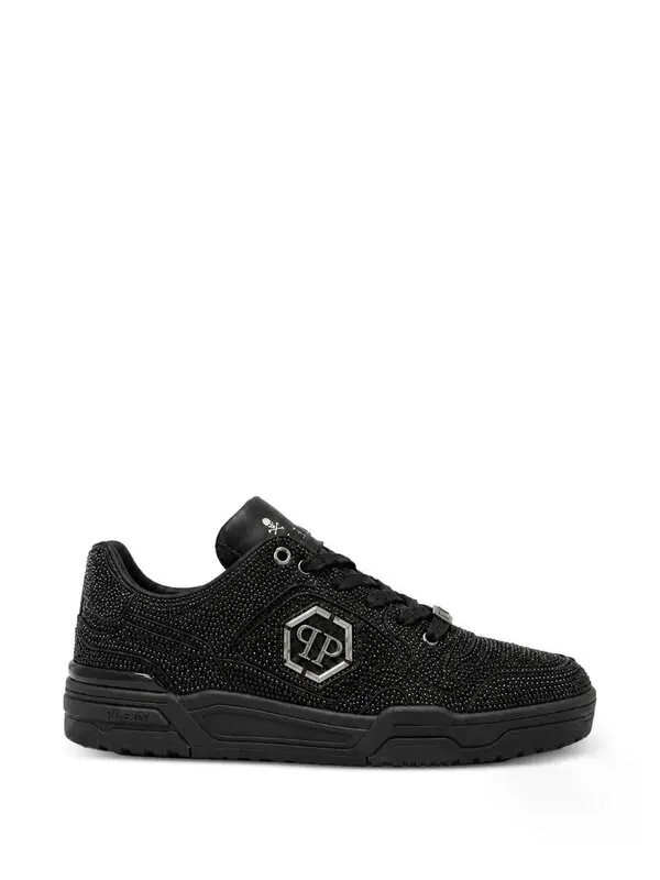 Philipp Plein Low-top Predator V2 Stras Sneakers - Black
