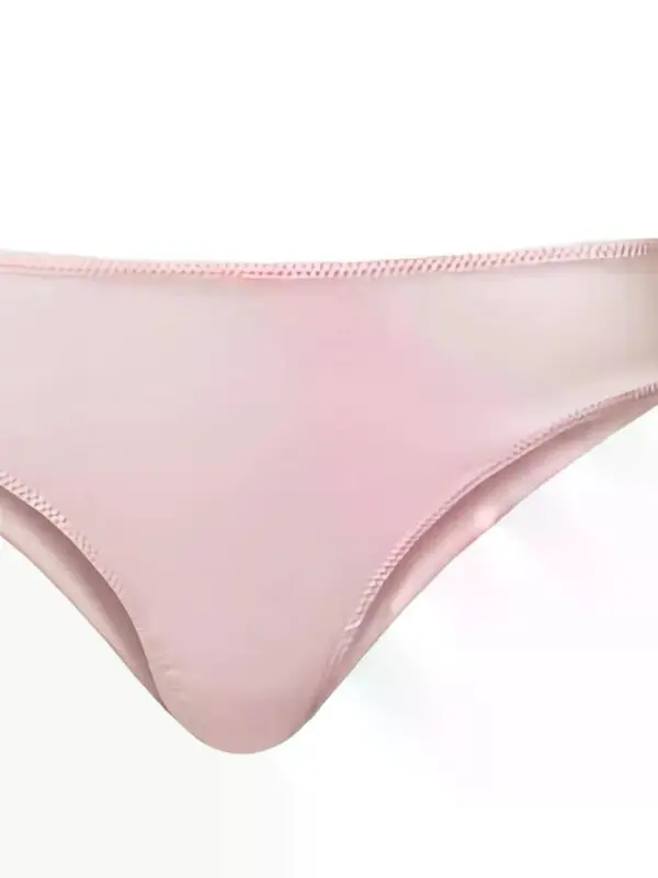 TWINSET Brazilian Satin-effect Briefs