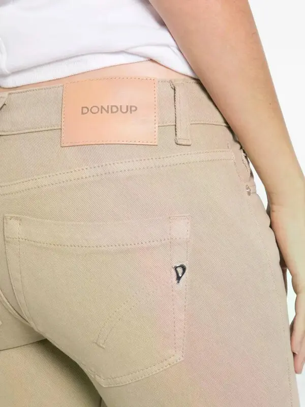 DONDUP Logo-plaque Slim-fit Jeans