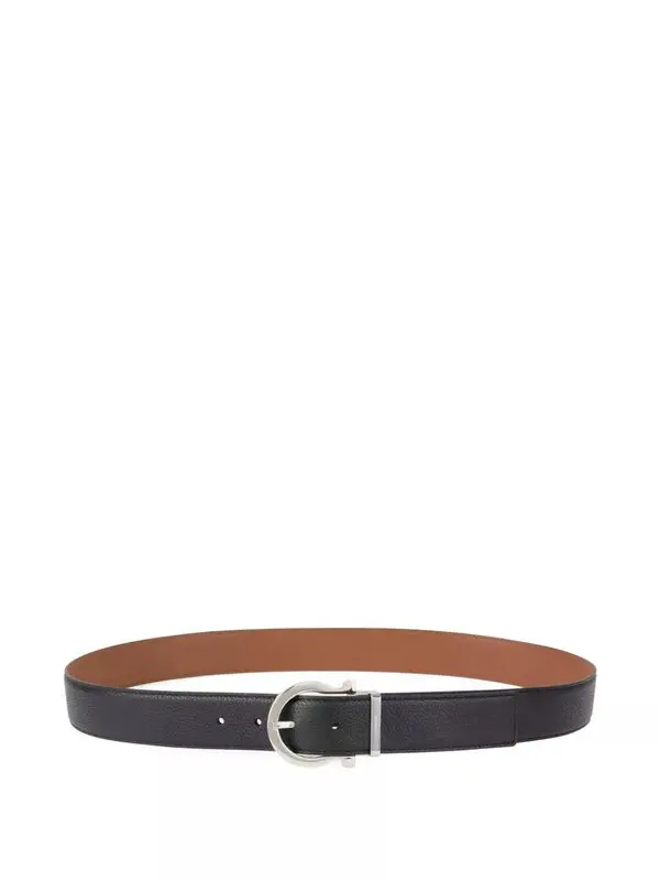 FERRAGAMO Reversible And Adjustable Gancini Belt