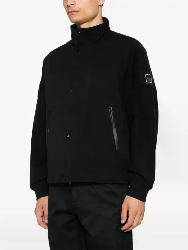 C.P. COMPANY Metro-tek Logo-patch Hooded Jacket