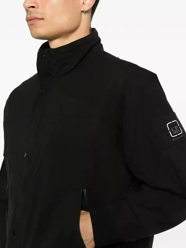 C.P. COMPANY Metro-tek Logo-patch Hooded Jacket